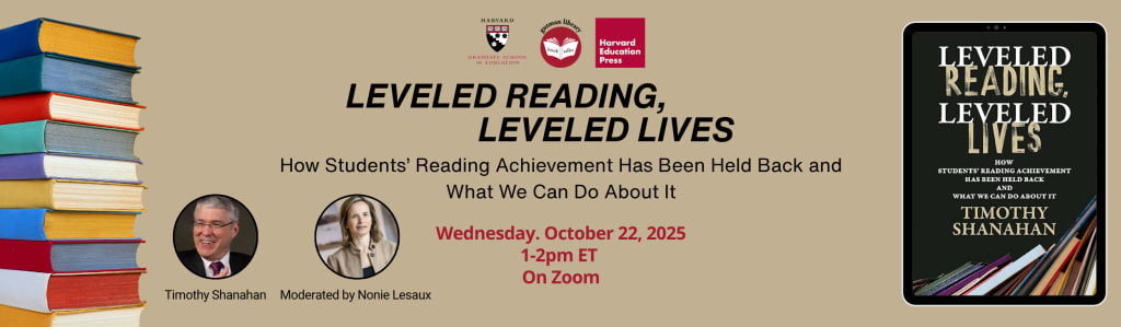 Harvard University - Graduate School of Education ⋮ Events
